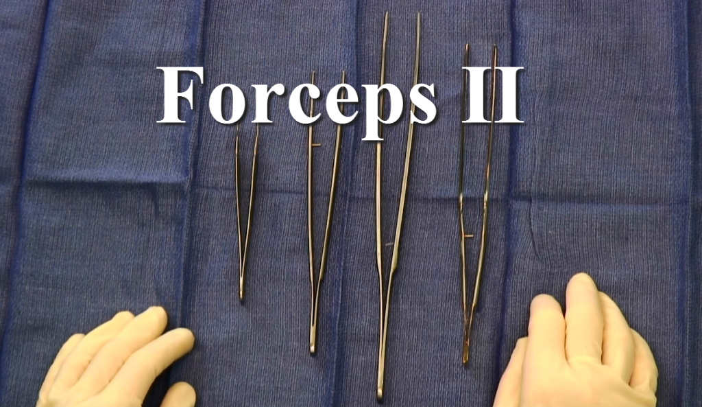 Surgical Instruments: Forceps II - Anatomy Guy